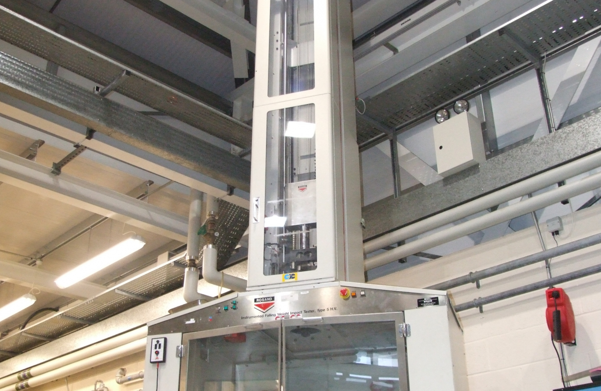 Falling Mass Drop Tower – Cranfield impact Centre